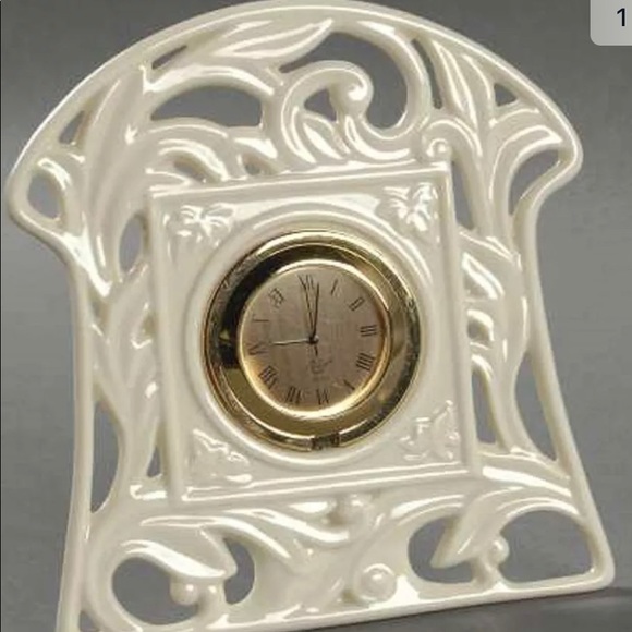 Lenox | Wall Decor | Nib Lenox Timely Traditions Arched Porcelain Clock ...